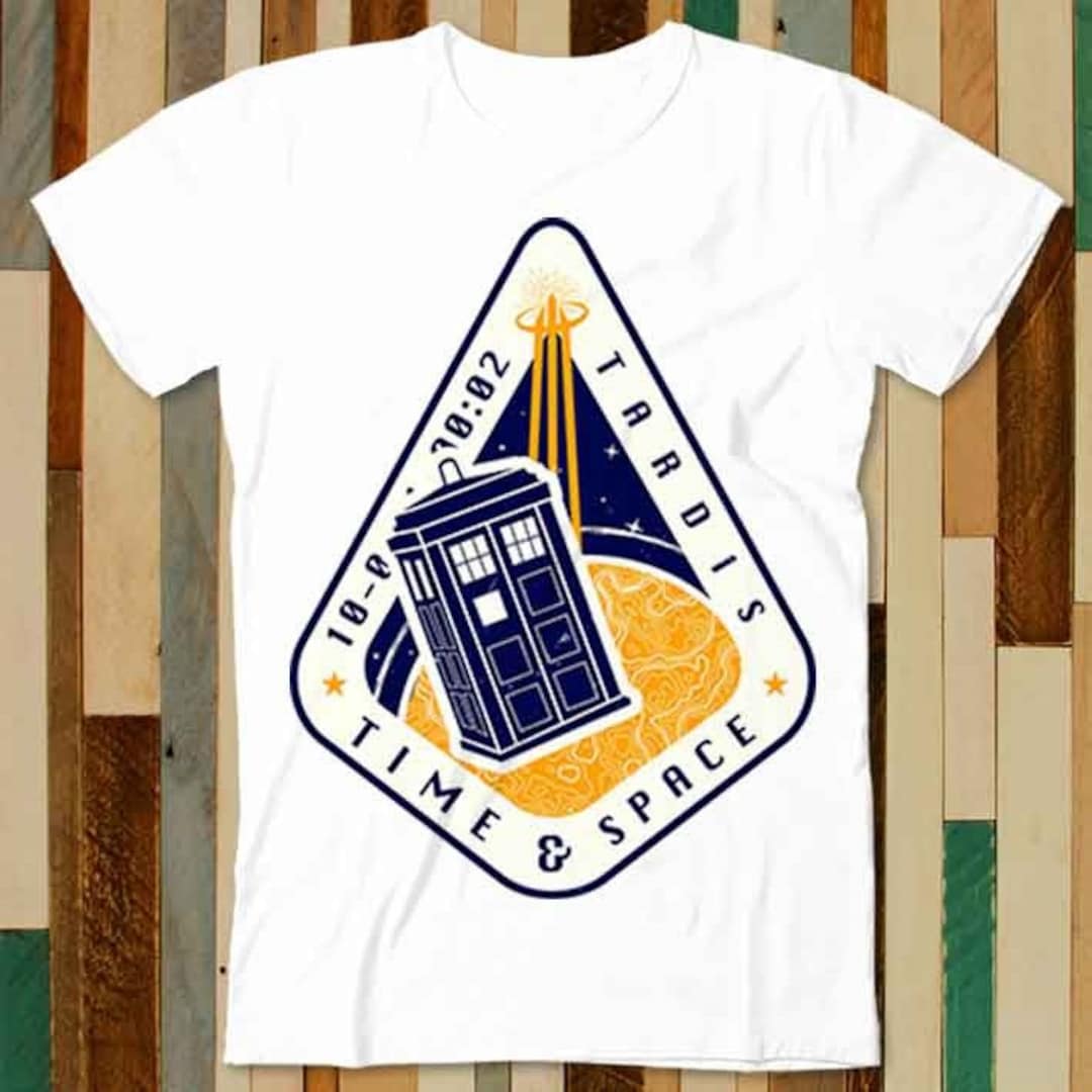 Doctor Who Tardis Time & Space Machine Box T Shirt Adult Unisex Men ...