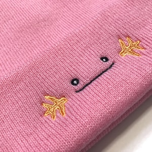 Embroidered Wooper Inspired Beanie | Hat | Adult Gift | Kawaii - Etsy