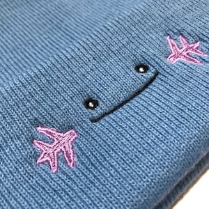 Embroidered Wooper Inspired Beanie | Hat | Adult Gift | Kawaii - Etsy