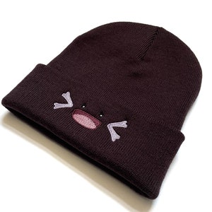 Embroidered Wooper Inspired Beanie | Hat | Adult Gift | Kawaii - Etsy