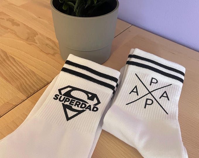 Socks Dad/ Socks Superdad/ Father's Day Gift/ Birth Gift - Etsy