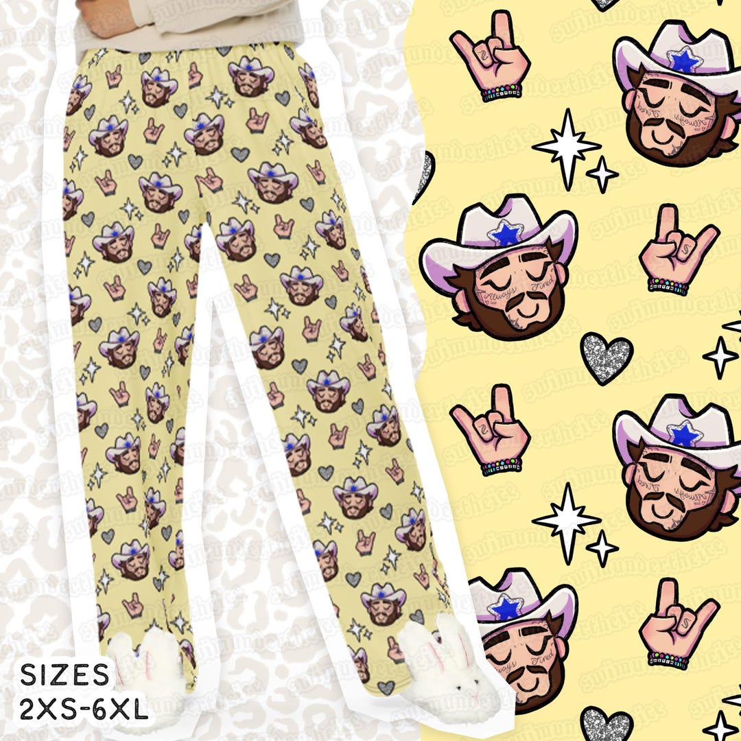 Posty PJ Pants - Butter Yellow | Post Malone Pajamas Lounge Pants Cute ...