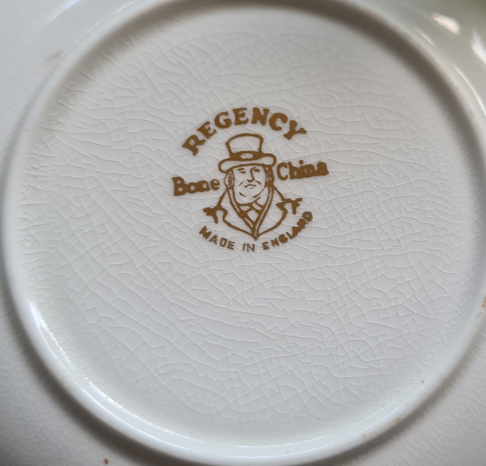 Pair of Regency Bone China Small Plates. Design cries of London - Etsy