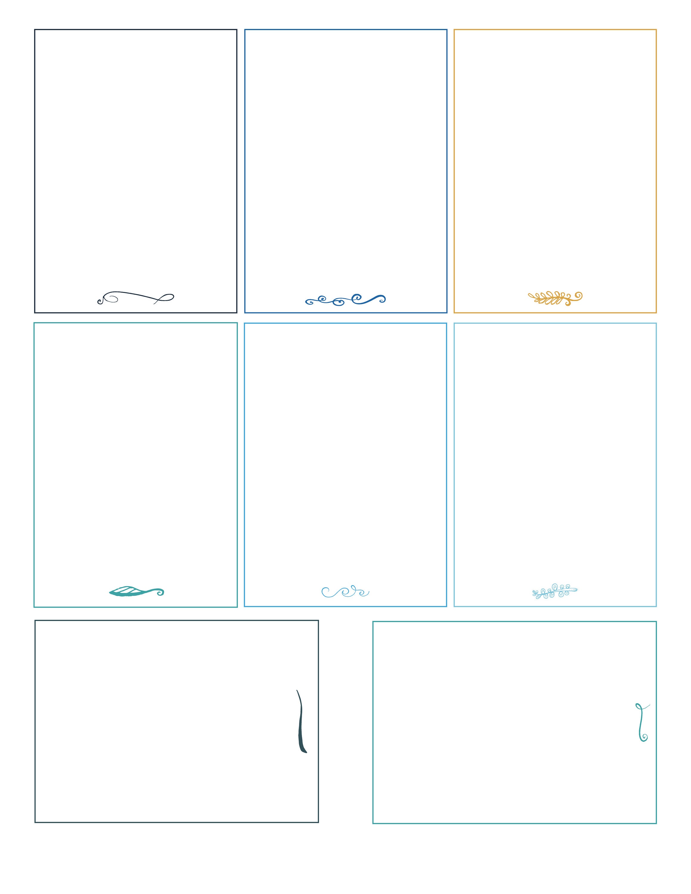 Printable Blank Oracle Cards | Etsy