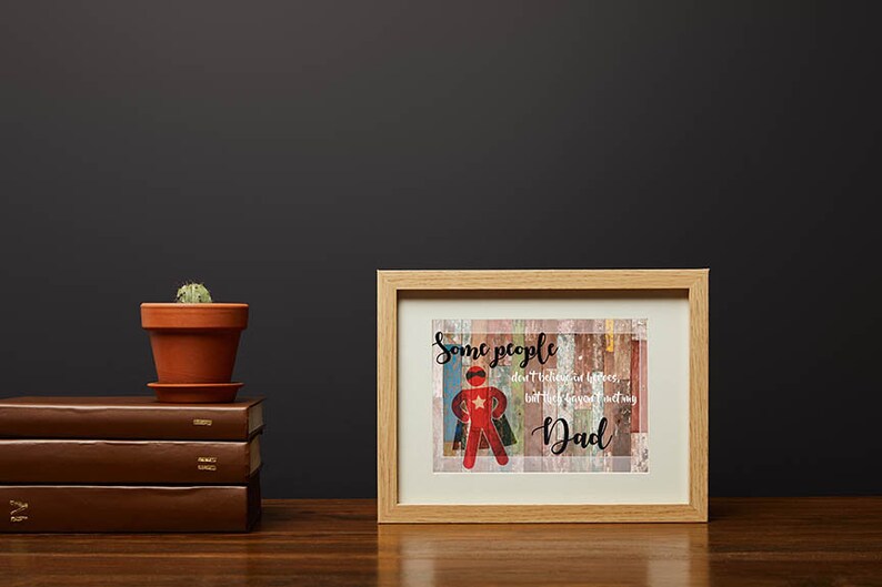 Father's Day Superhero Poem Digital Download - Etsy