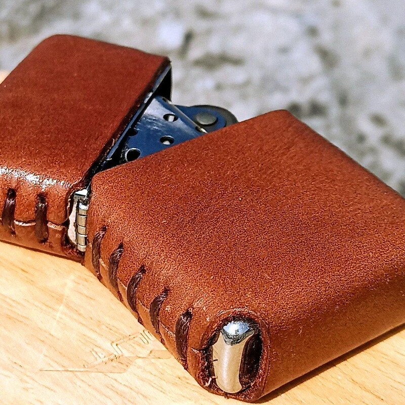 Leather Lighter Case - Etsy