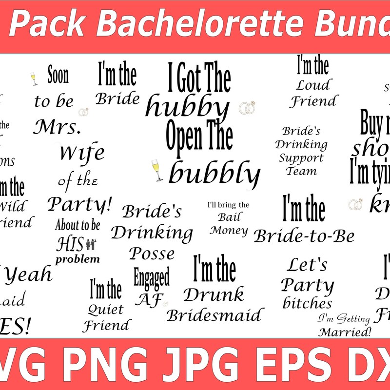 Bachelorette Svg - Etsy