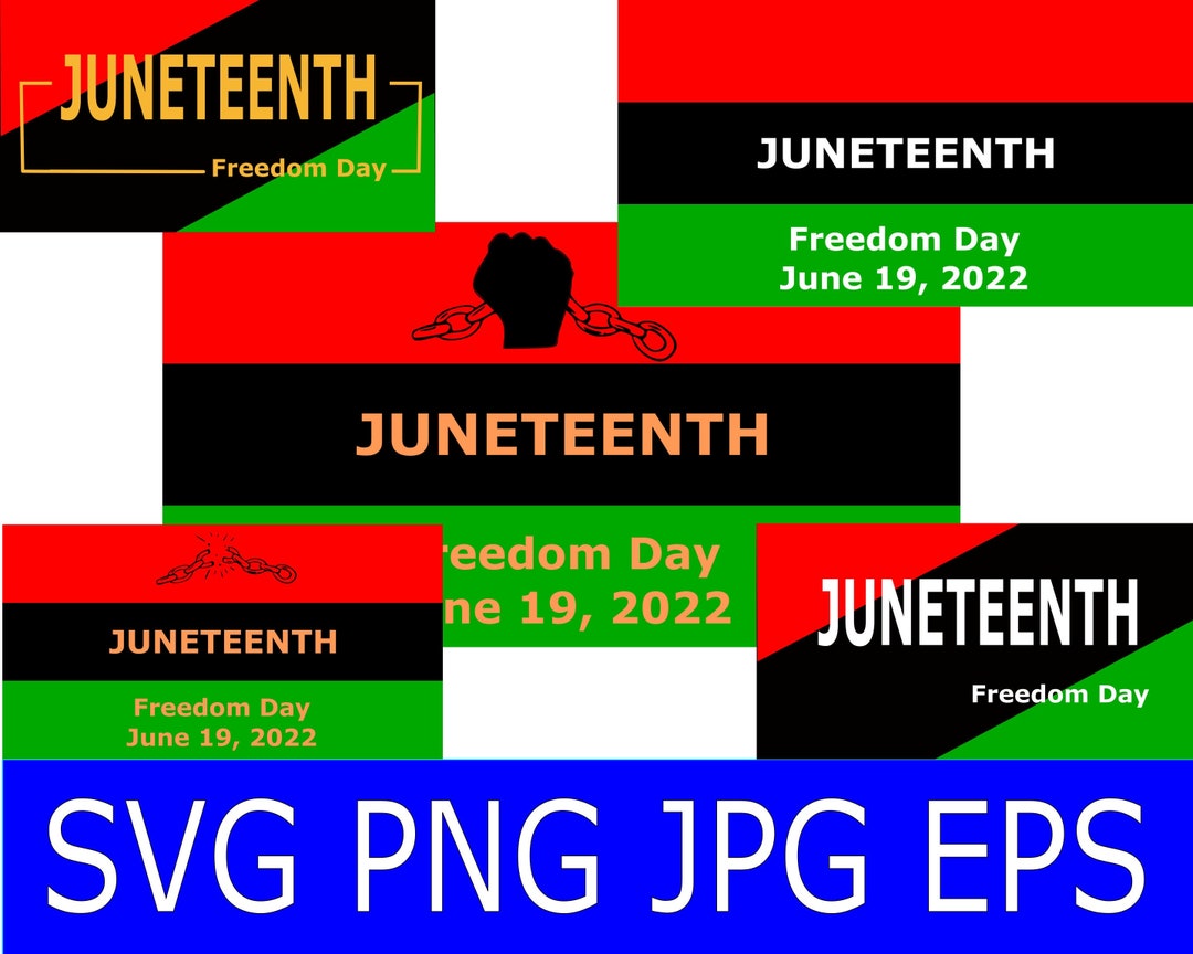 Buy Juneteenth Digital Art SVG Bundle Online in India - Etsy