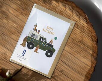 Land Rover Defender Birthday Card - Etsy UK