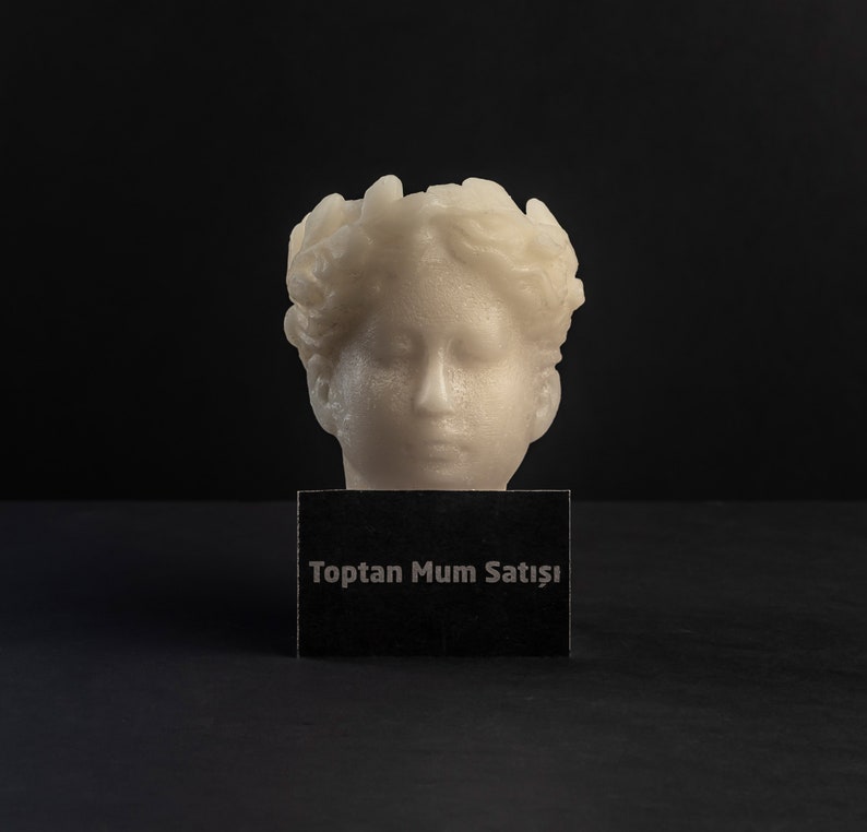 Helen of Troy Greek Roman Statue Bust Candle 15CM - Etsy