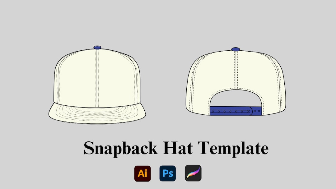 Snapback Template Vector