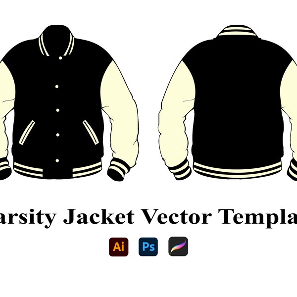Varsity Jacket Pattern - Etsy