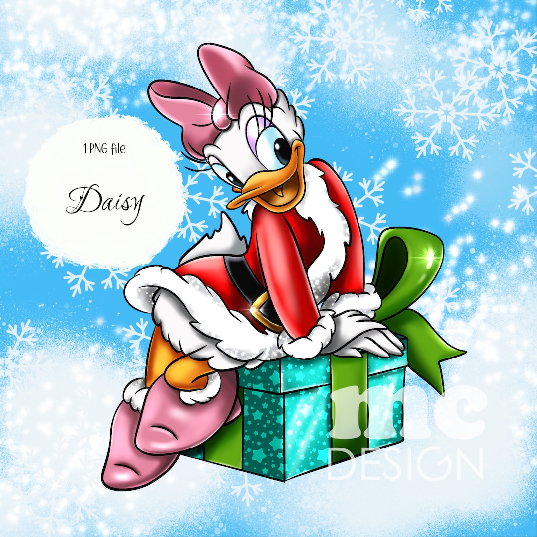 Christmas Daisy PNG File | Daisy Christmas | Daisy Sublimation Design ...