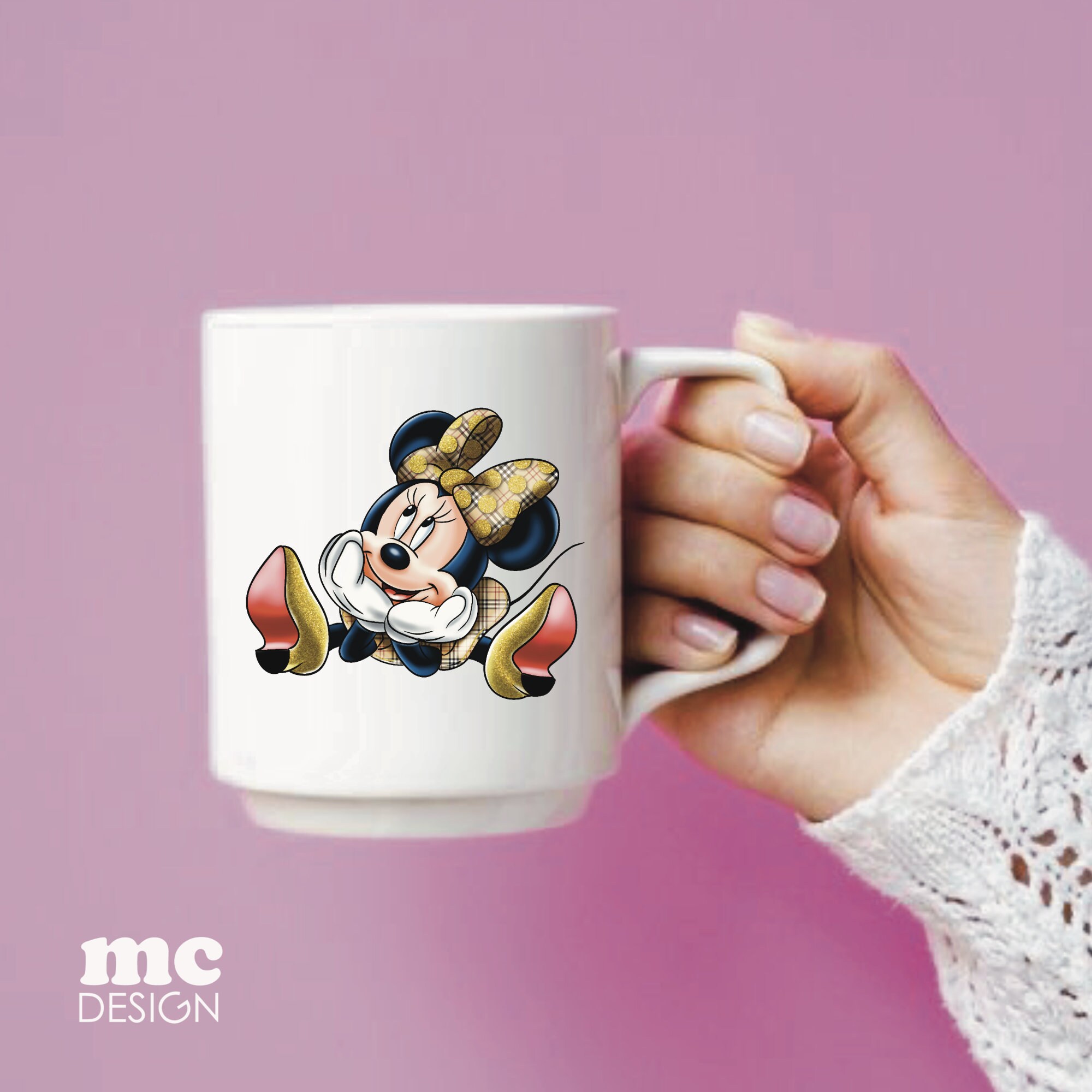 Archivo PNG de Minnie Mouse Minnie sentada Diseño de - Etsy México