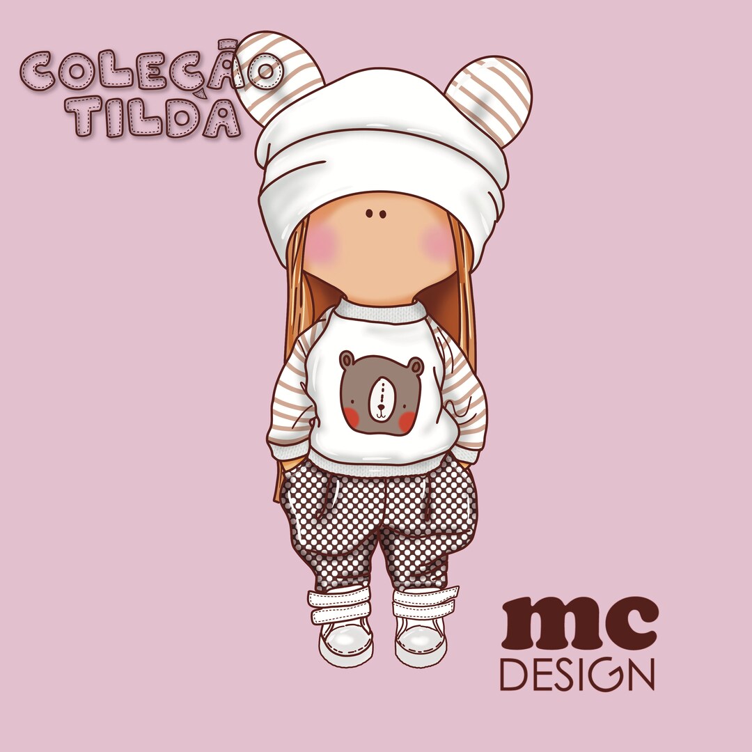 Tilda Doll Illustration Cute Doll Png Cute Girls Clipart Cute ...