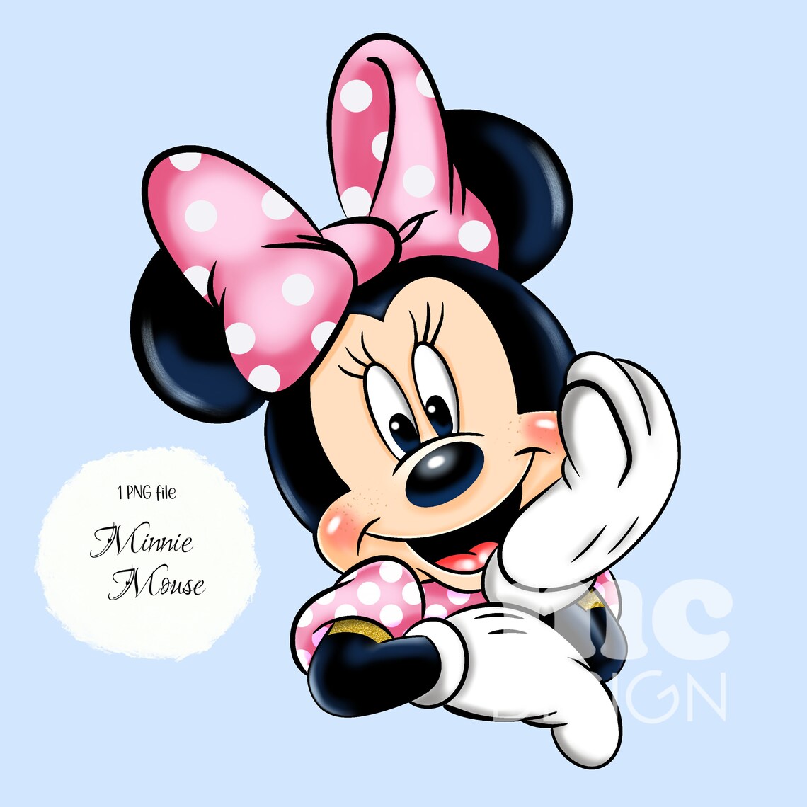 Minnie Mouse Polka Dot Minnie Mouse Polka Dot PNG Minnie Mouse ...