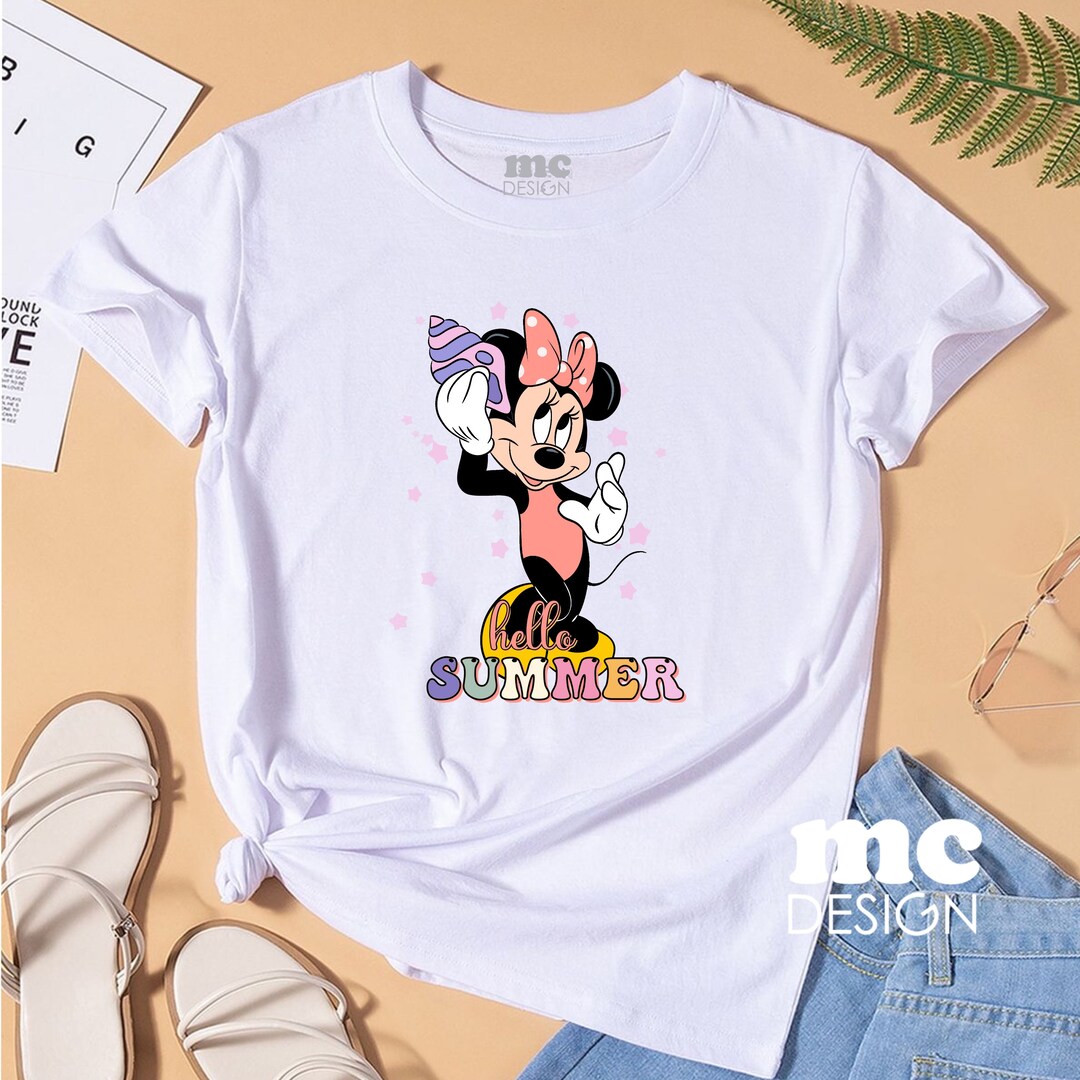 Minnie Mouse PNG File | Minnie Summer | Minnie Sublimation Design ...