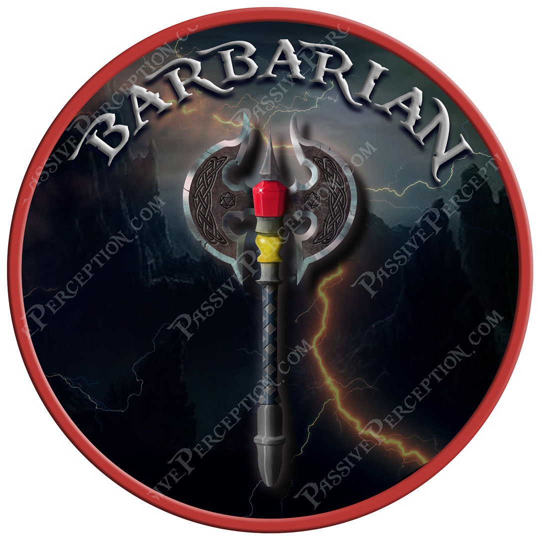 DND Class Stickers Dungeons and Dragons Class Sticker Set - Etsy