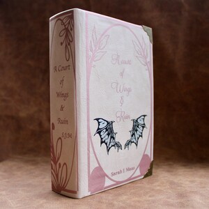 Luxury Custom ACOWAR Night Court Book Rebind Handmade Faux Leather ...