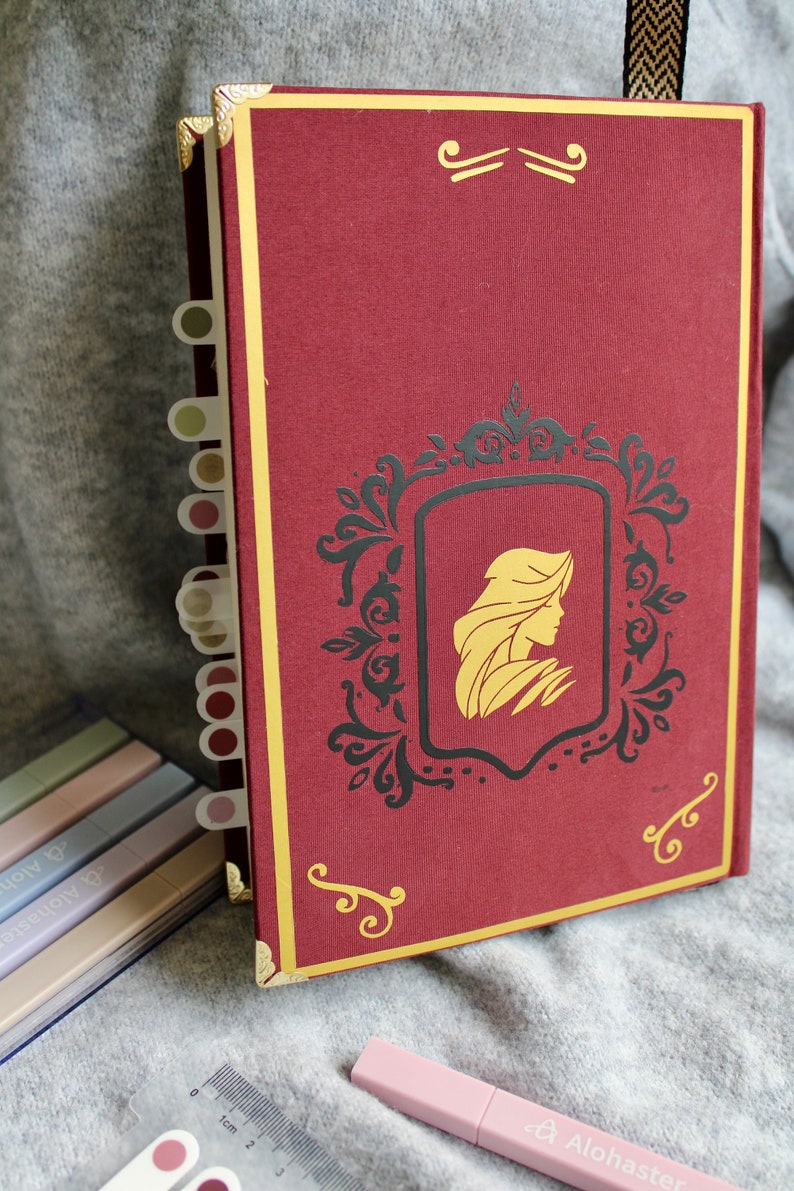 ACOTAR Annotations Handmade Hardcover Rebound Book Sara J. Mass Tamlin ...