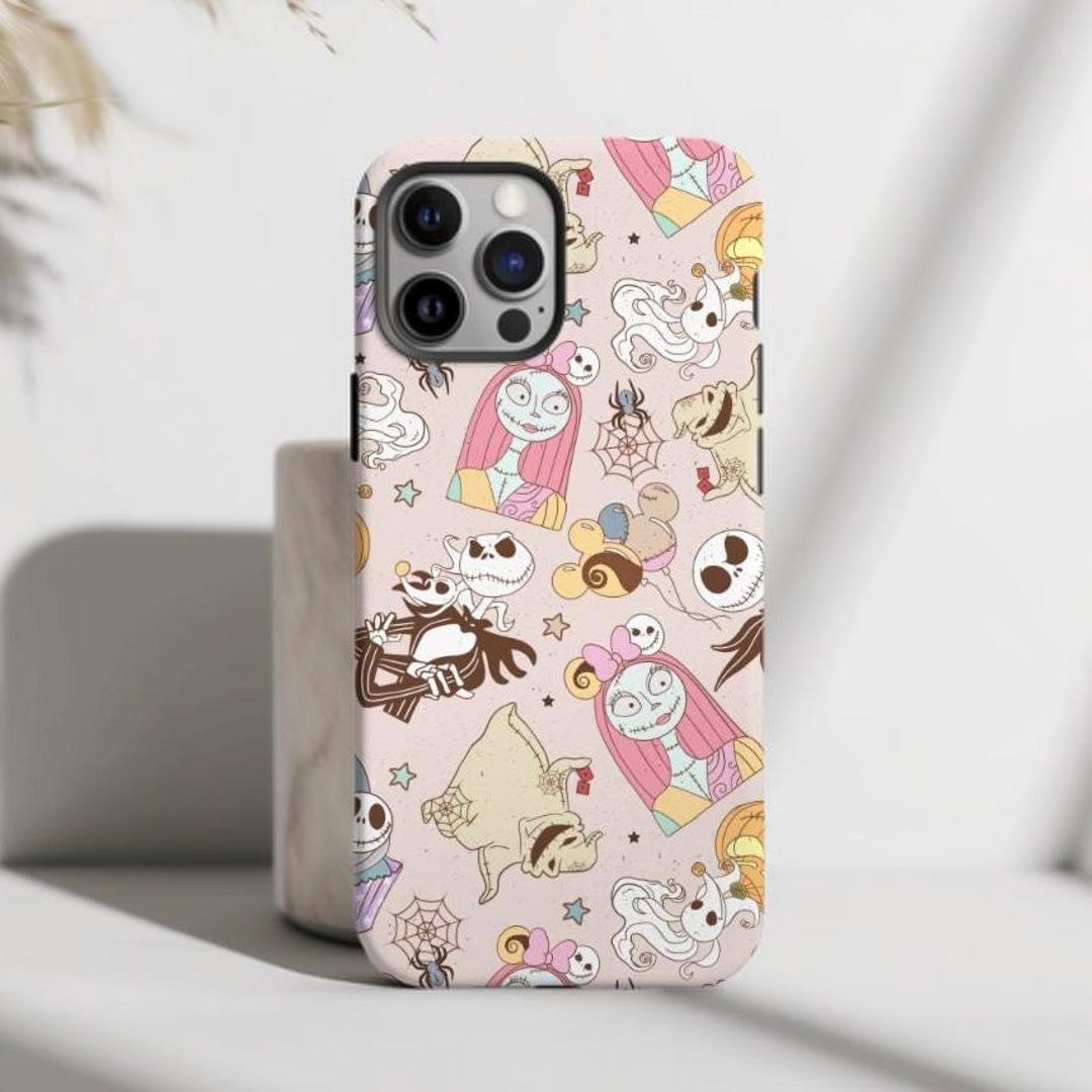 Nightmare Before Christmas Halloween Phone Case, Disney Halloween Phone ...