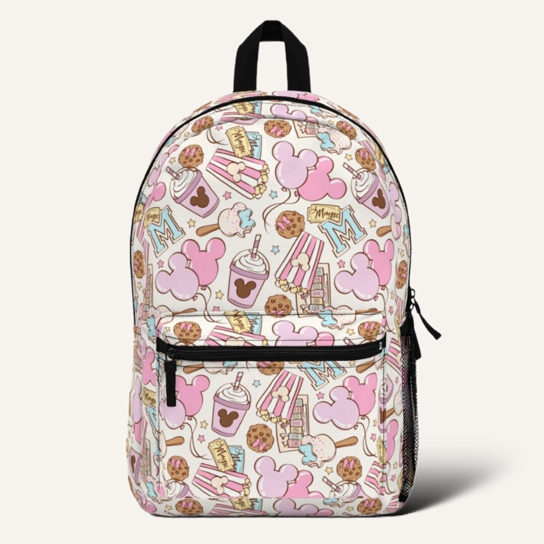 Disney Snacks Park Bag, Disney Backpack, Back to School Book Bag ...