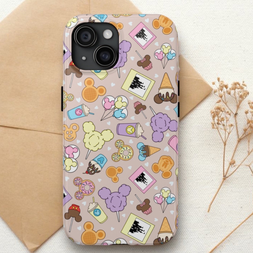 Disney Snacks Phone Case, Disney iPhone Case, Disney Phone Case ...