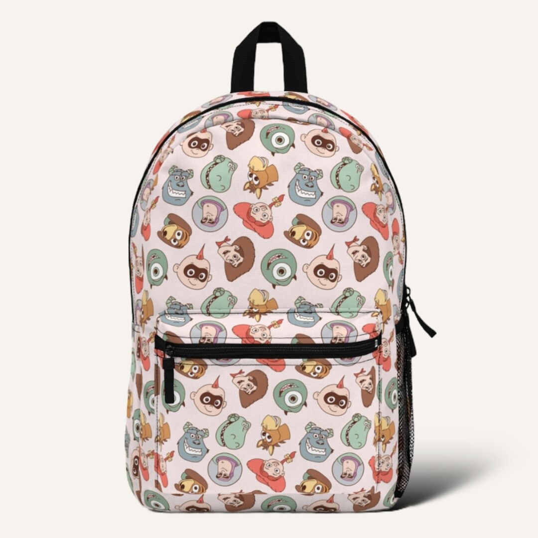 Pixar Disney Backpack, Back to School Book Bag, Buzz Woody, Disney Bag ...