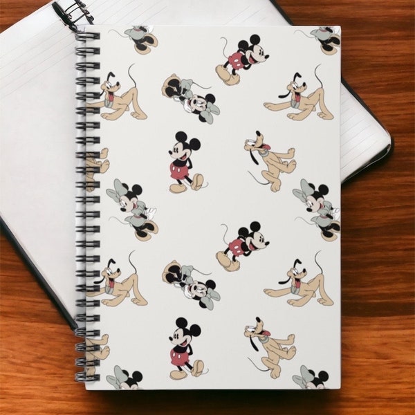 Mickey Mouse Journals - Etsy