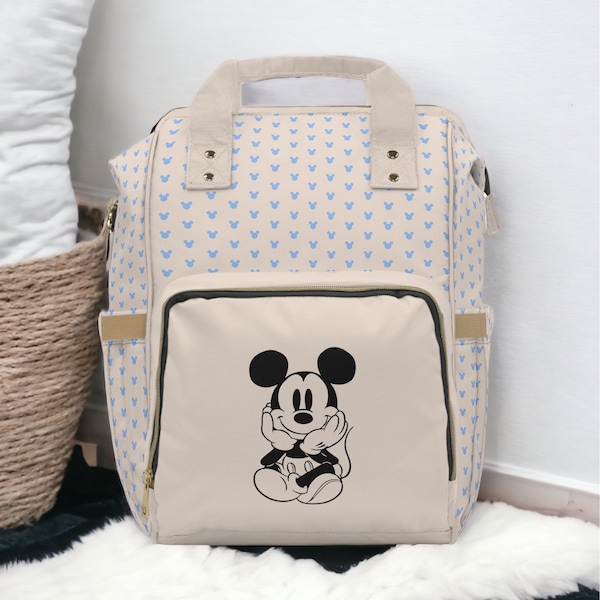 Mickey Mouse Custom Baby Bag - Etsy