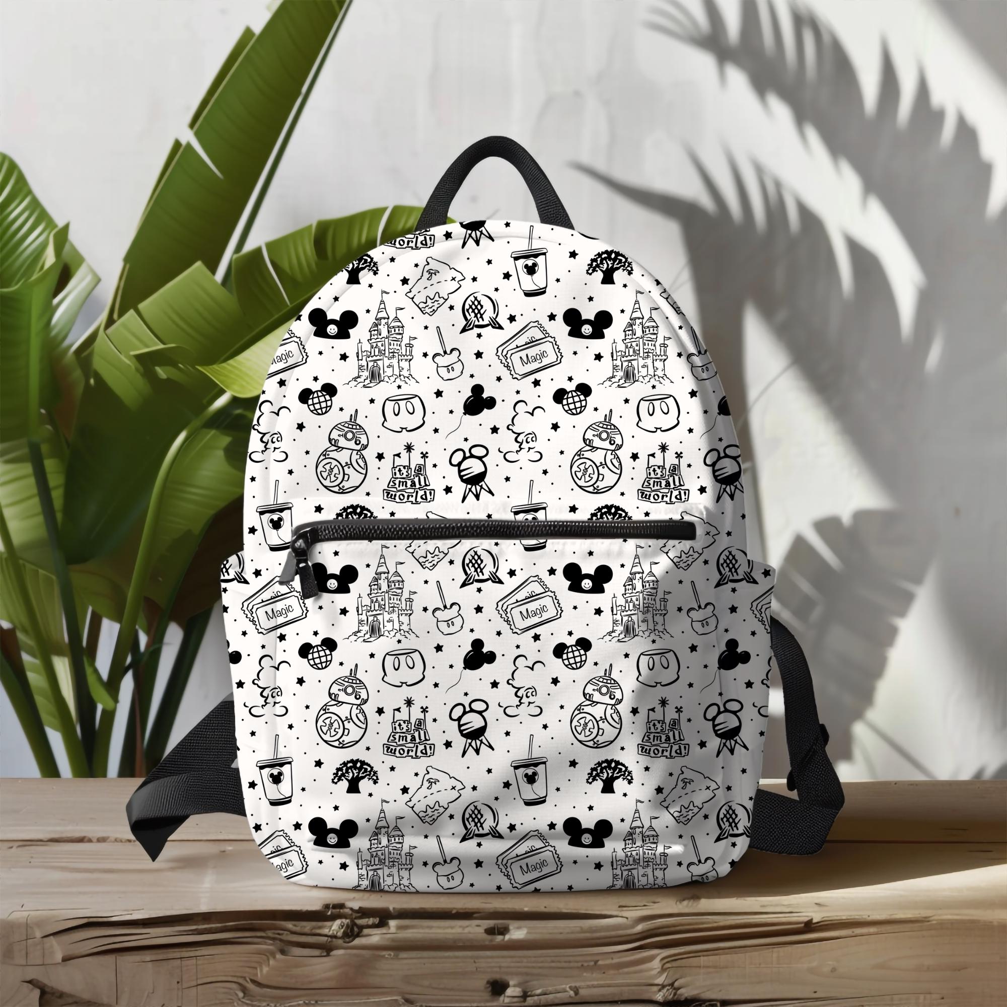 Mickey Mouse Backpack for Kids, Disney Backpack, Bookbag for School ...