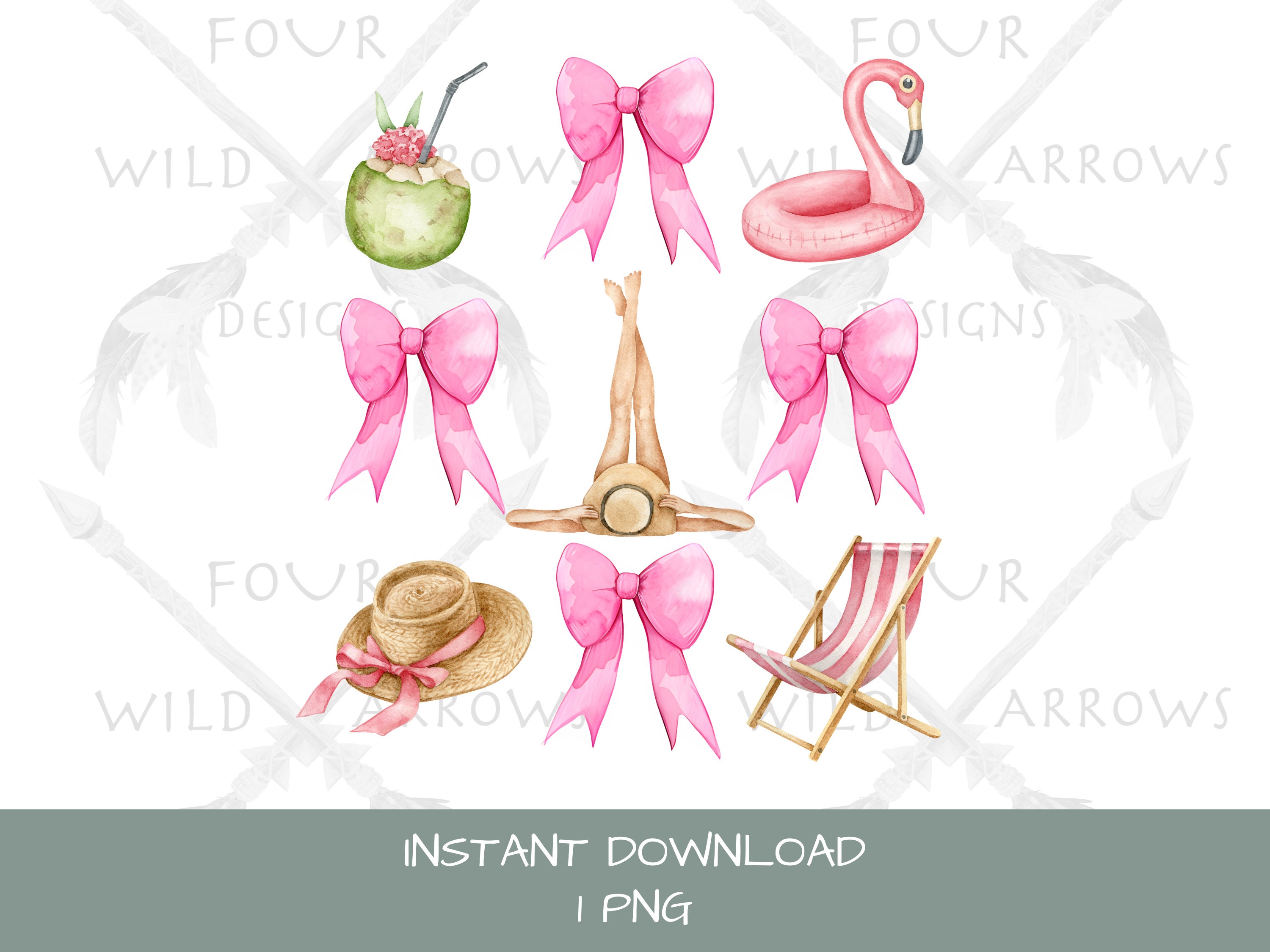 Summer PNG, Summer Coquette Aesthetic PNG, Trendy Summer PNG, Beach ...