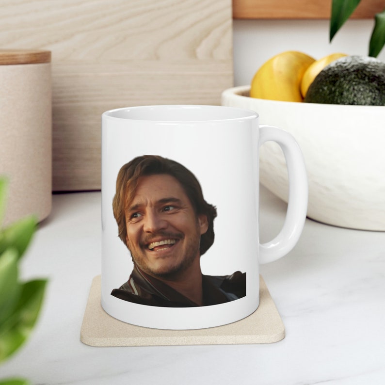 Pedro Pascal Nicholas Cage Meme Ceramic Mug 11oz - Etsy