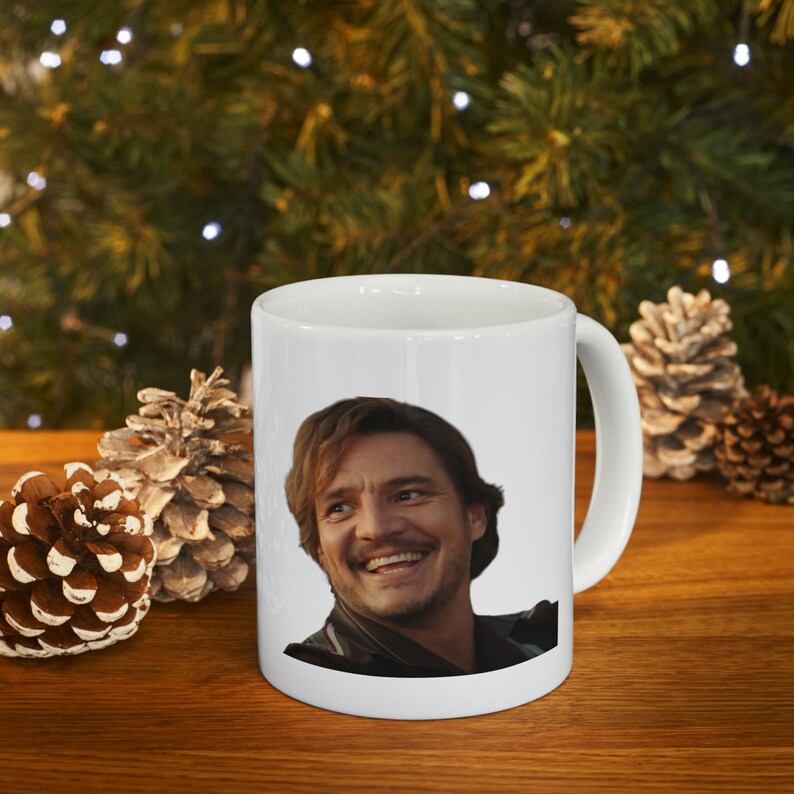 Pedro Pascal Nicholas Cage Meme Ceramic Mug 11oz - Etsy