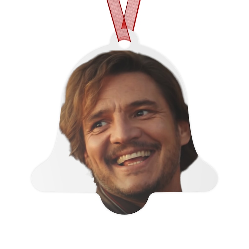Pedro Pascal and Nicolas Cage Meme Metal Ornament - Etsy