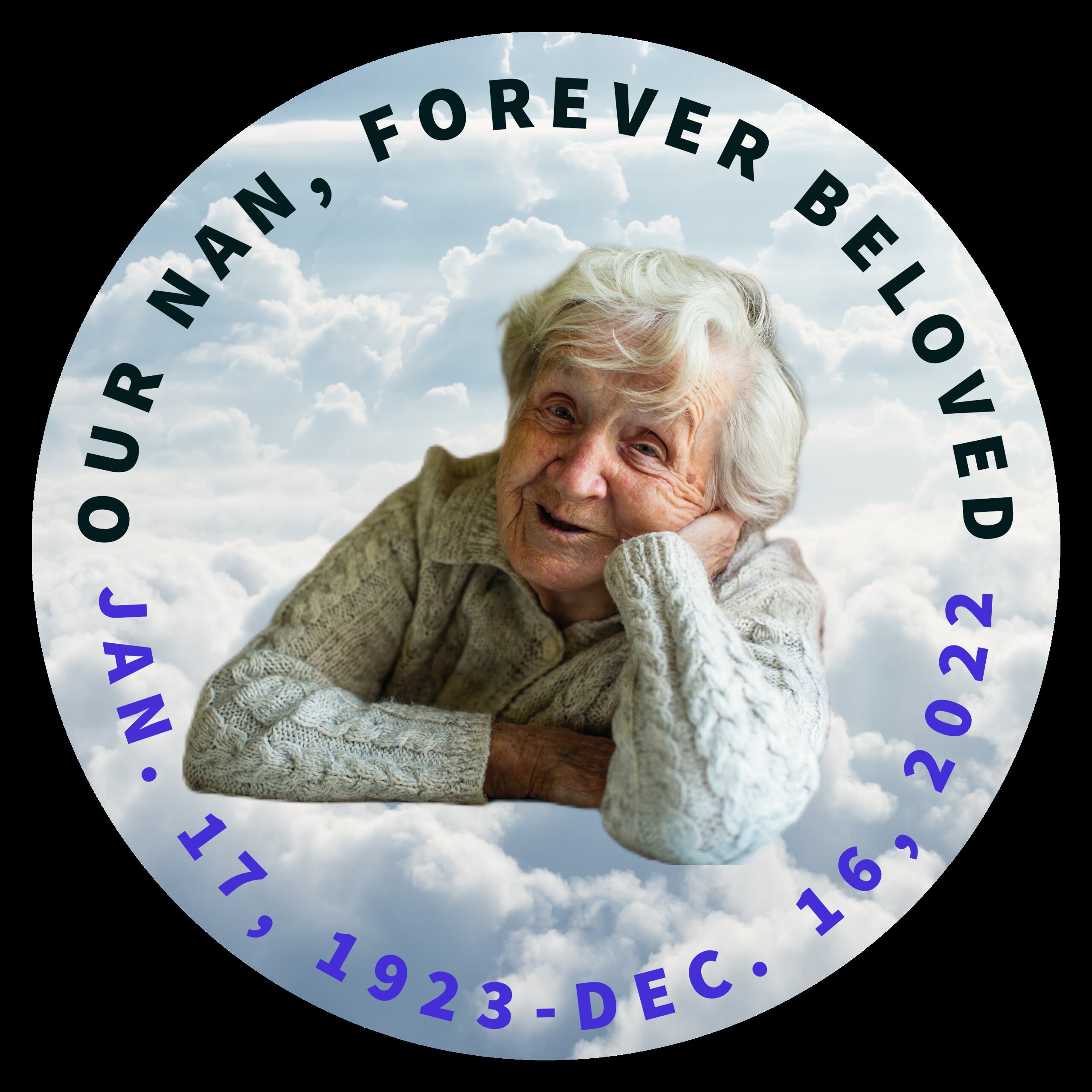 Celebration of Life Buttons for Wakes, Funerals, Memorials, or for ...