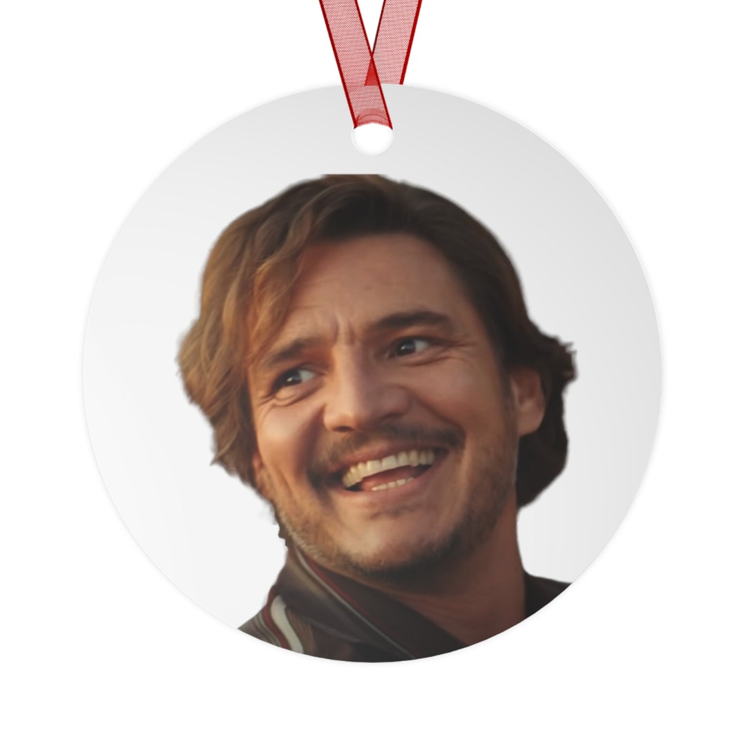 Pedro Pascal Metal Ornaments - Etsy