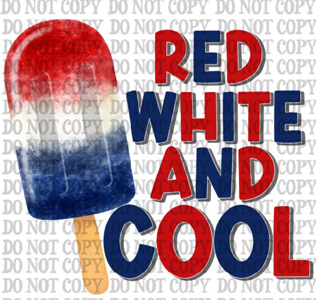 Red White and Cool PNG - Etsy