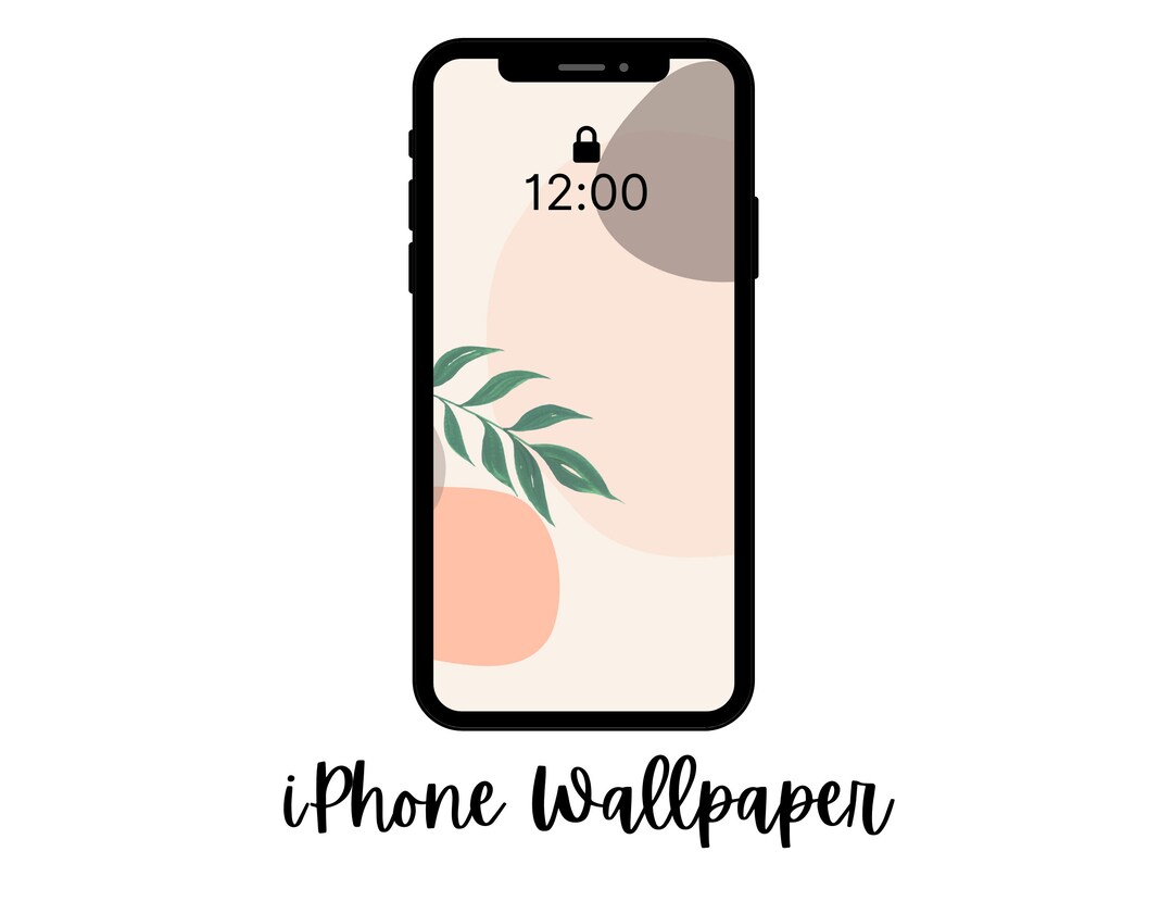IPhone Wallpaper | Phone Screensaver | Modern Summer Wallpaper - Etsy