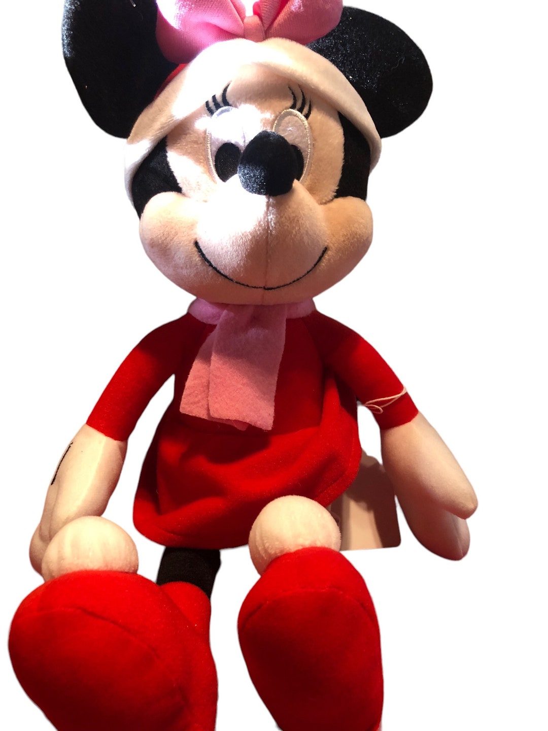 Disney Minnie Mouse Christmas Plush - Etsy