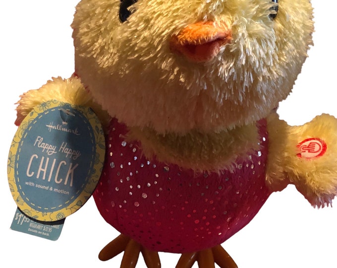 Hallmark LPR1104 Flappy Happy Chick With Sound & Motion - Etsy