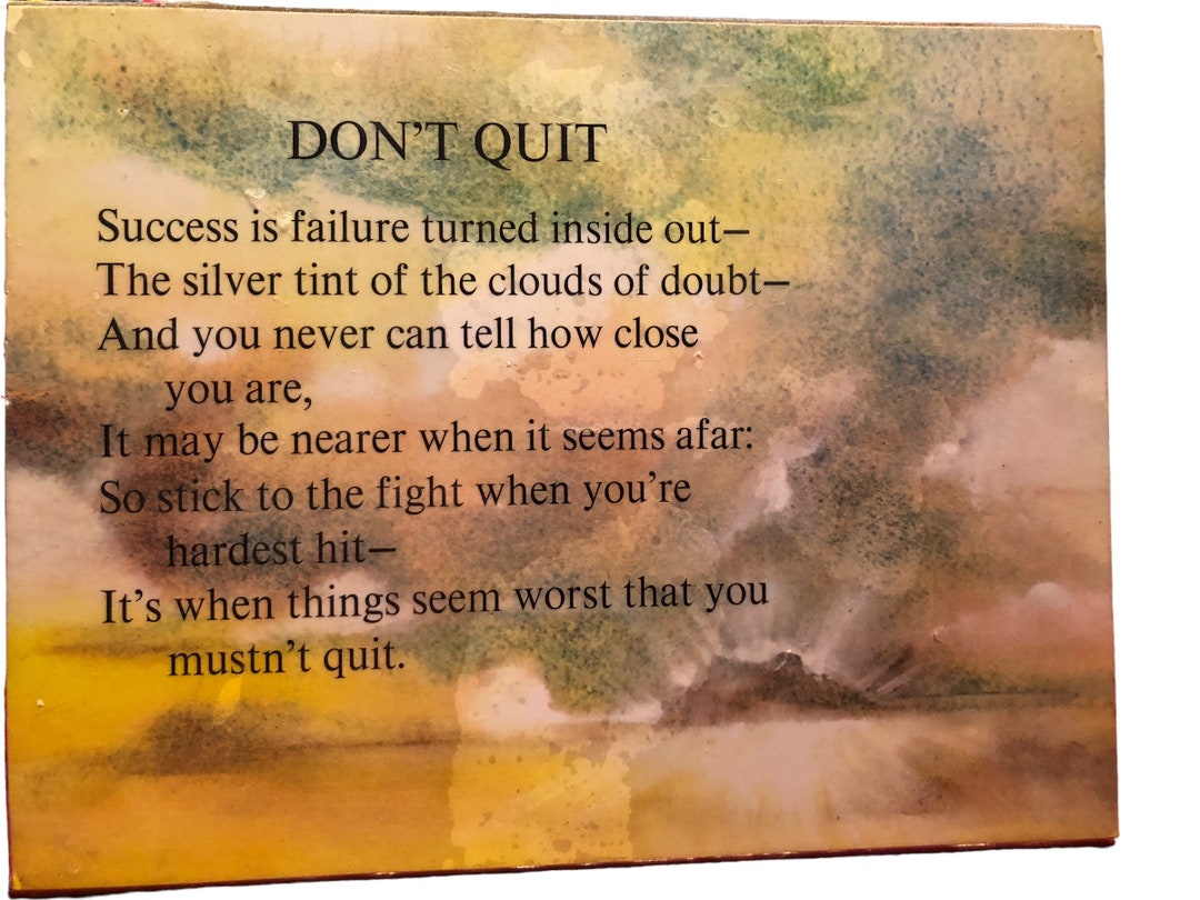 Inspiring Motivational Quote Sign, Motivation, Art Picture - Etsy