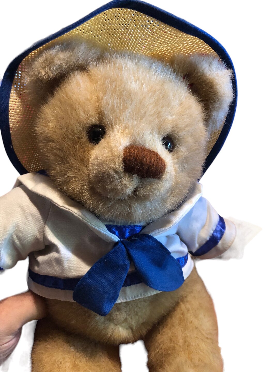 Vintage Applause Stuffed Animal Bear With Hat Plush - Etsy