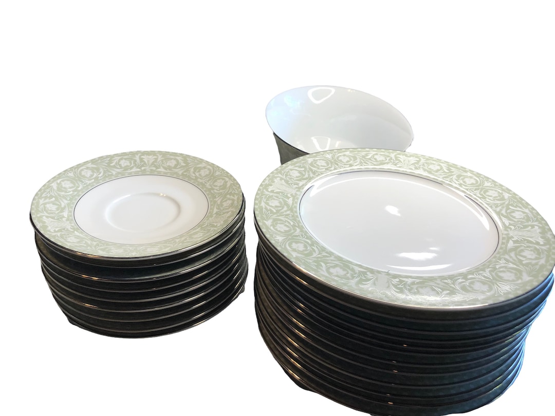 Sango Fine China Japan Buckingham Pattern Set of 42 Pieces - Etsy