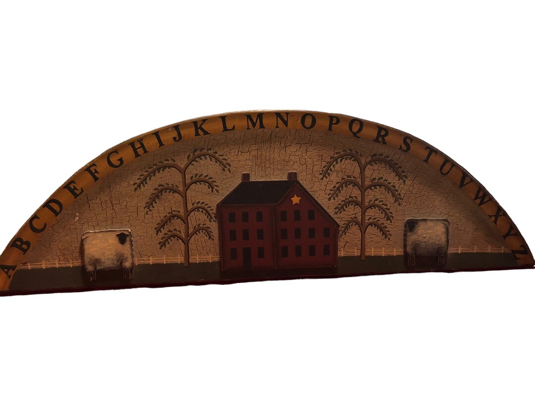 Alphabet Farm Home Decor Sign - Etsy