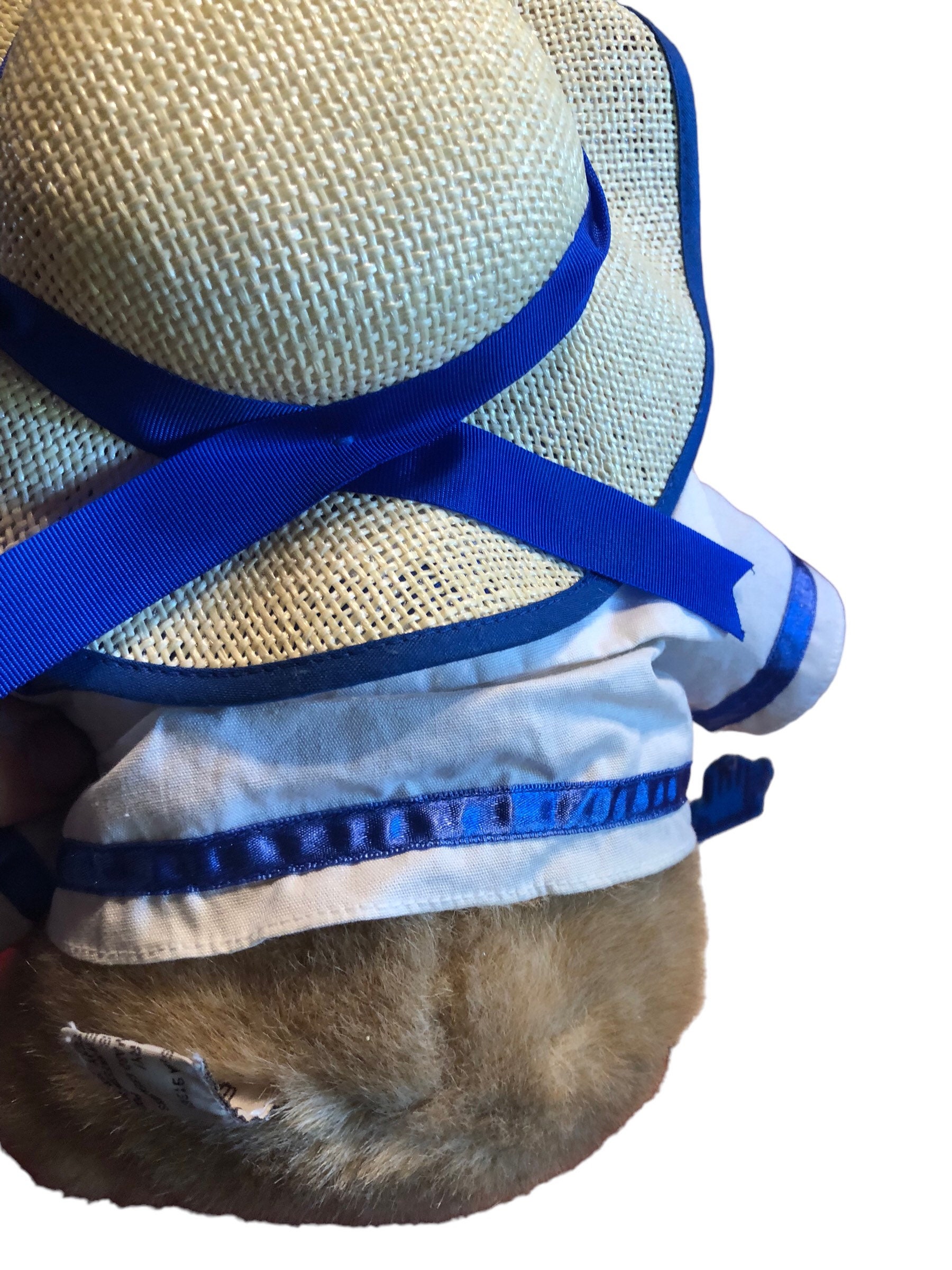Vintage Applause Stuffed Animal Bear With Hat Plush - Etsy