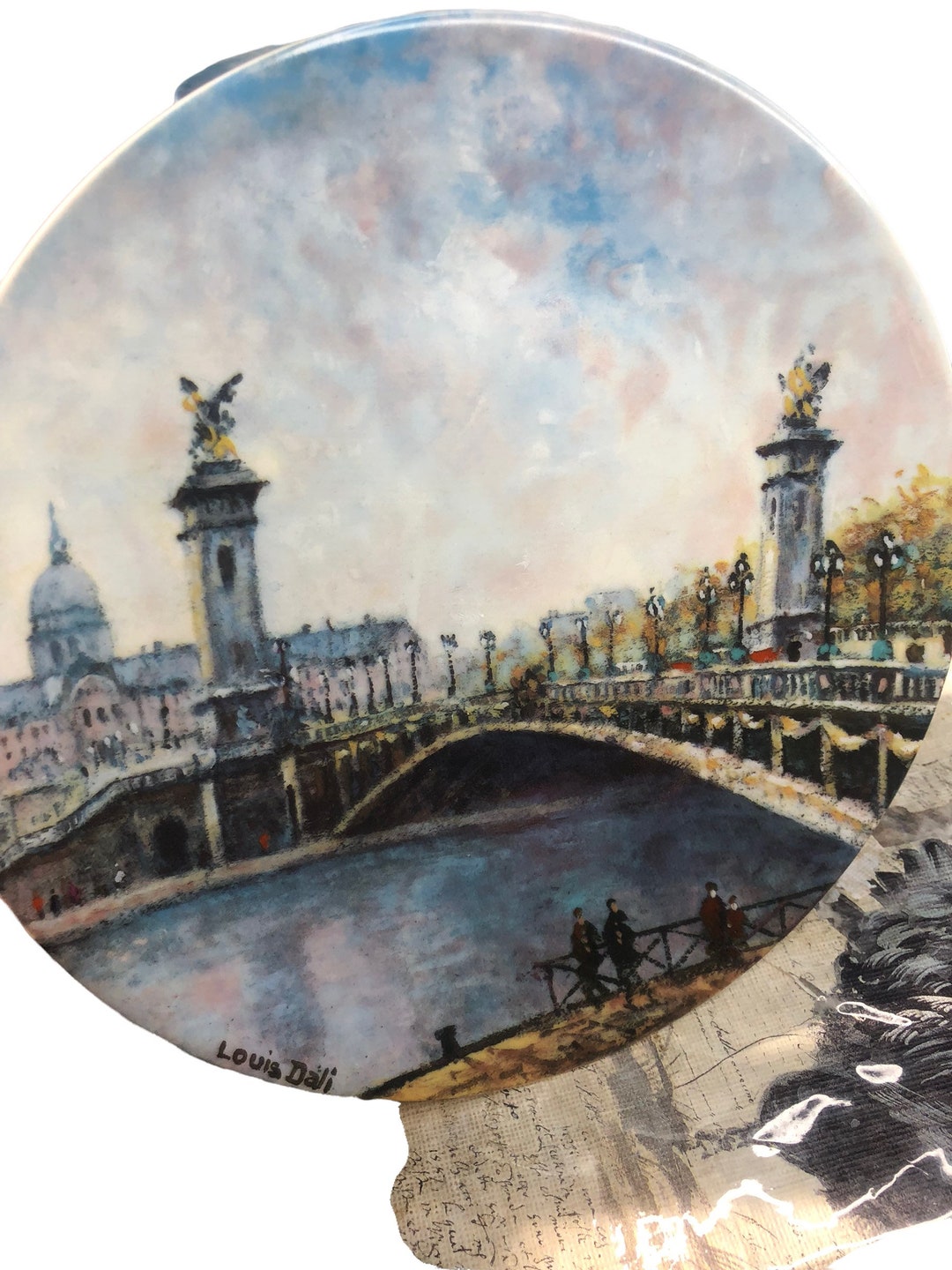 Louis Dali Limoges Limited Edition Plate Lepent Alexandre 3 - Etsy
