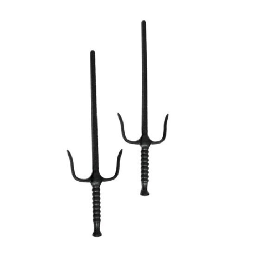 Adults Polypropylene Sai Daggers 19.5 Training Sais Karate Weapons Aid ...
