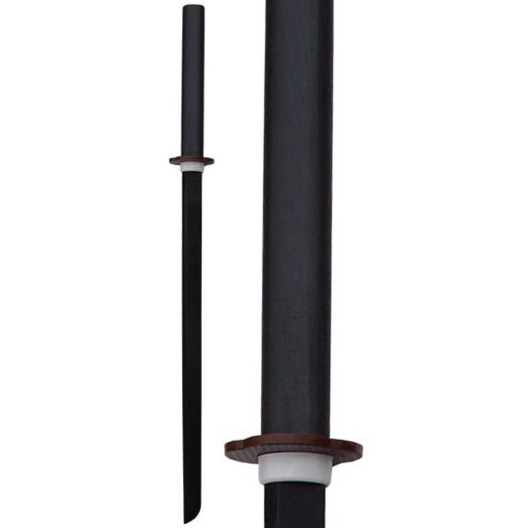 Wooden Martial Arts Ninja Bokken Black Oak Training Aid Forms Practice Weapons Theatre Props ...