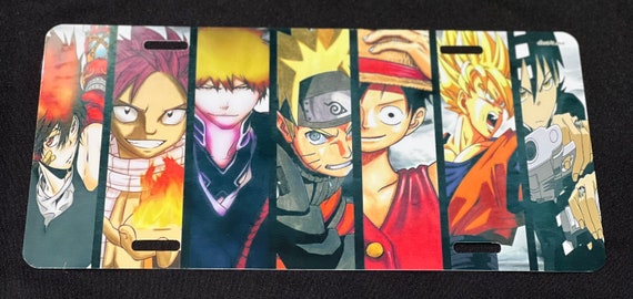 Anime License Plate | Etsy